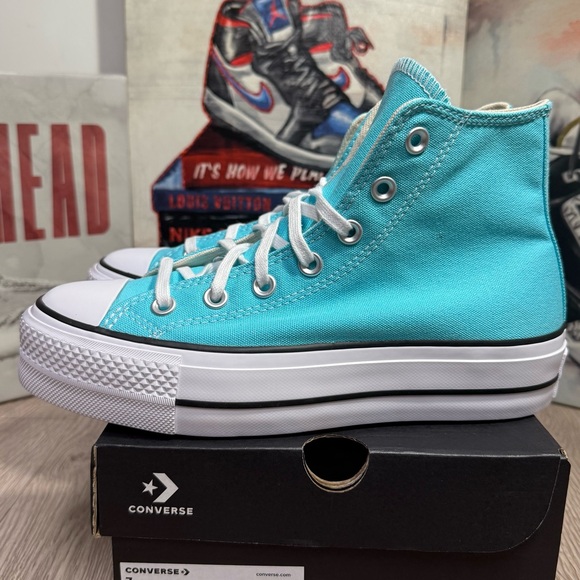 Converse | Shoes | New Womens Converse Chuck All Star Hi Shoes Lift ...
